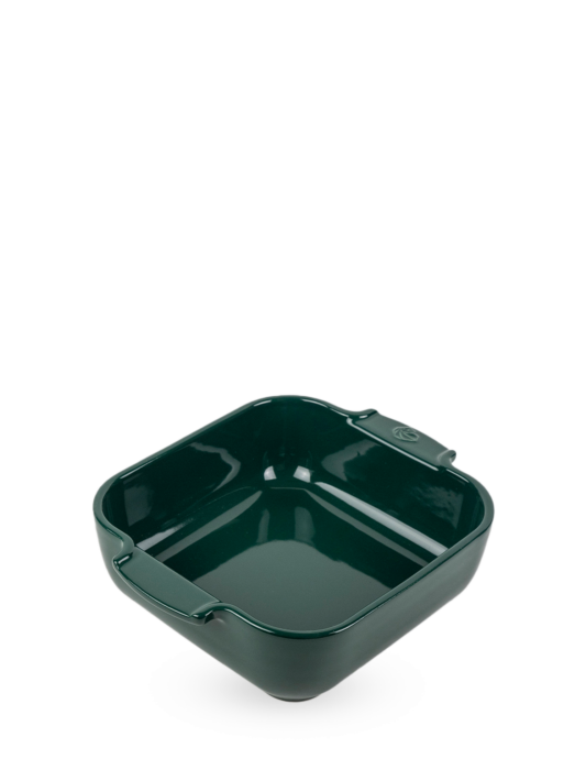 Appolia Vierkante keramische ovenschaal bosgroen 21 cm - Peugeot Saveurs Appolia Vierkante keramische ovenschaal bosgroen 21 cm - Peugeot Saveurs